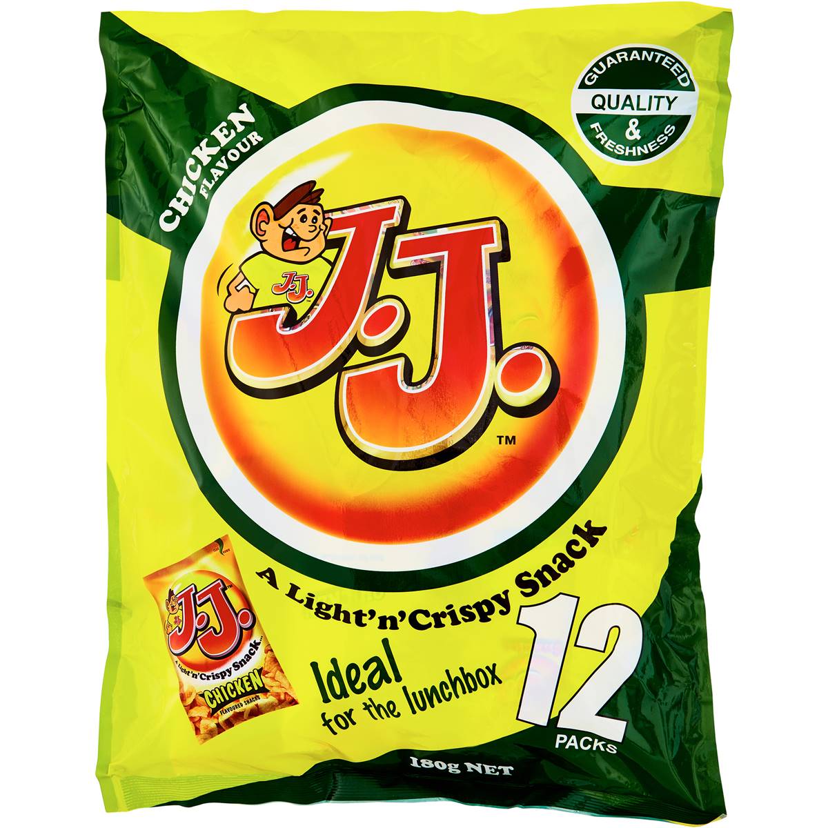 J.j. Snacks Multipack Chicken Chips 12pk 180g | Woolworths