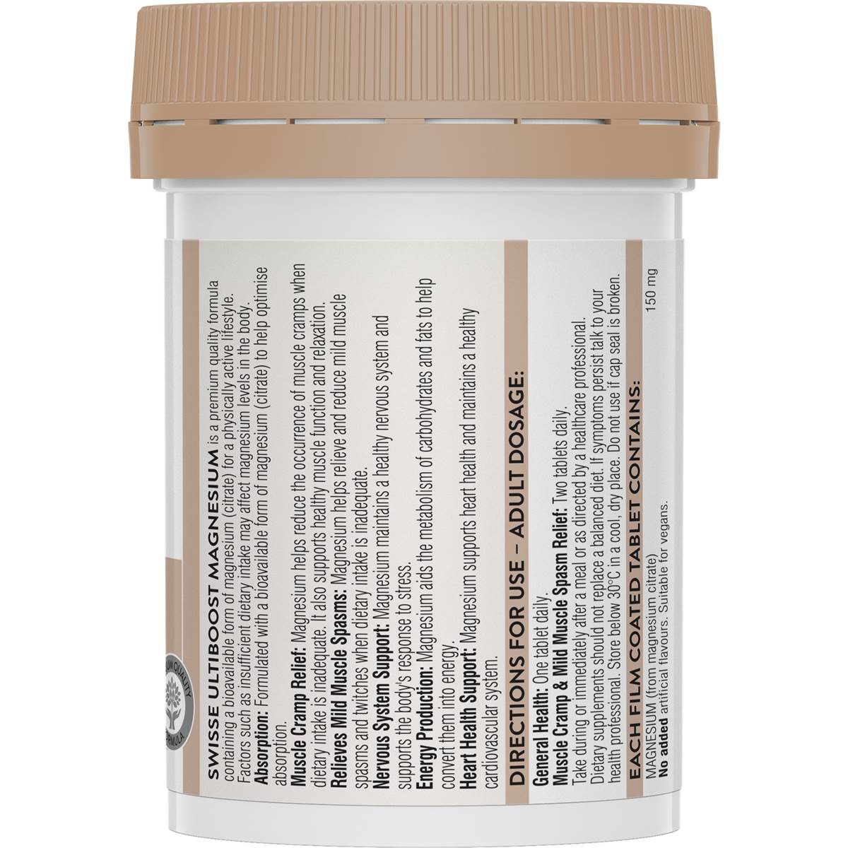 Swisse Ultiboost Magnesium 60 tablets | Woolworths