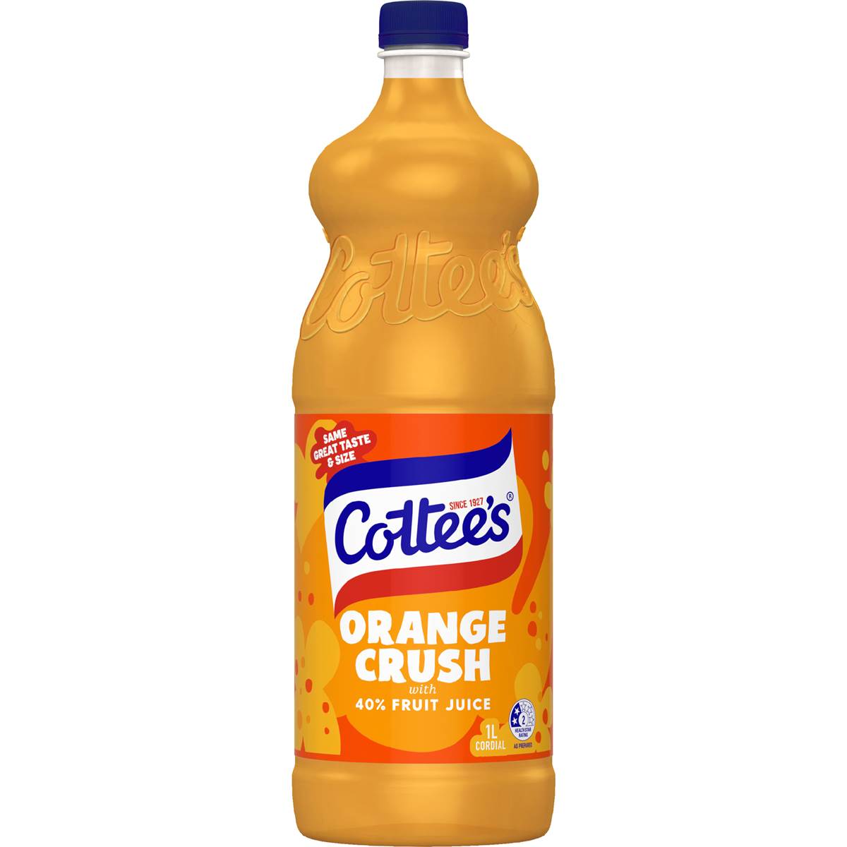 Cottee's Cordial Orange 1l | Woolworths