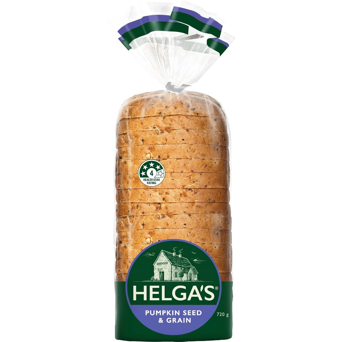 Helga's Grain Bread Pumpkin Five Seeds 720g | Woolworths